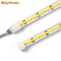 China Outdoor Flexible COB Neon Light DC12V DC24V SMD 2835 10mm RGB LED Strip 120leds/M for sale