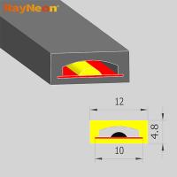 China 10mm Wide RGB COB LED Flexible Strip Lights 24V IP67 Flexible LED Neon Light Strip for sale