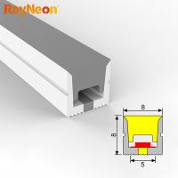 China 08*08mm Flexible LED Neon Tube Light IP65 IP67 Waterproof Outdoor LED Neon Strip Lights for sale