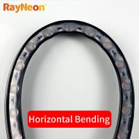 China Top And Side Bend Flexible LED Neon Strip Lights 24V Silicone Flex LED Wall Washer IP65 for sale