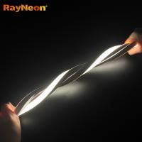 China Silicone flexible waterproof LED neon light 12 * 12mm indoor and outdoor neon decorative lights for sale