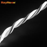 China Silicone flexible waterproof LED three sided luminous neon light 12 * 12mm indoor and outdoor neon decorative light for sale