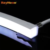 China 12 * 12 LED neon light strip with outdoor waterproof atmosphere lighting project, building body lighting illusion color DMX512 running horse light strip source factory for sale