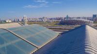 China DMP CURVED SLIDING SKYLIGHT for sale