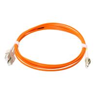 China 9/125um Duplex single mode CATV optic fiber patch cord 1M LC UPC-SC UPC for sale