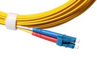 China LC-SC singlemode duplex Fiber Optic Patch Cord 3m Yellow for sale