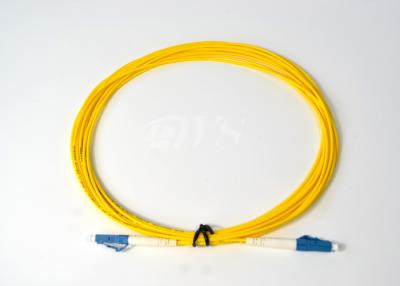 China High Return Loss DYS LC-3.0 simplex  Singlemode Optical Fiber Patch Cord Meet The EUROPE ROHS Request for sale