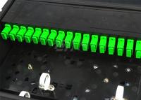 China ABS Fiber Optic Splice Closure SC / APC Locking Buckle Horizontal Ln Line Type for sale