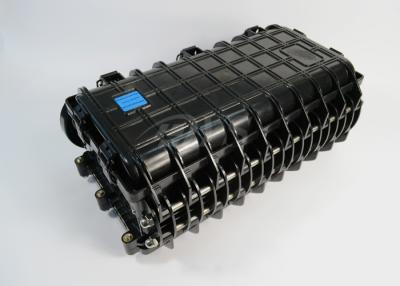 China ABS Fiber Optic Splice Closure SC / APC Locking Buckle Horizontal Ln Line Type for sale