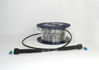 China Outdoor NSN Jumper with bent boot G657A1Optical Fiber Patch Cord Duplex fiber LC Connector for sale