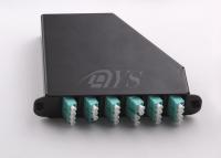China Professional Manufacture  MPO Fiber Optic Casette MPO-24 Core LC Adapter for sale