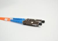 China SC/UPC-MU/UPC Optical Fiber Patch Cord Multimode Duolex 50/125 OM2 for sale
