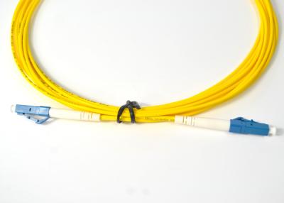 China Low Insertion Loss Value LC Optical Fiber Patch Cord With EUROPE ROHS Request for sale
