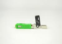 China SC / APC Low Insertion Optical Fiber Connectors Loss Values For Local Area Networks for sale