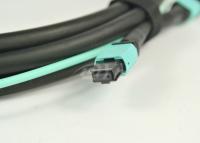 China Outdoor 24 Core OM3 MPO / MTP Optical Fiber Trunk Cables Approved ISO9001 for sale
