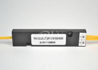 China 1 x 2 PLC Optical Fiber Splitter LC / UPC Connector , Wide Operation Wavelength for sale