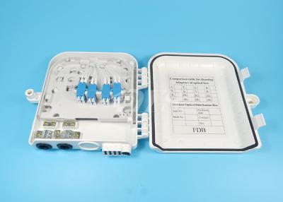 China Mini 16 Port FTTH Fiber Optic Terminal Box LC16 core , Fibre Termination Box for sale