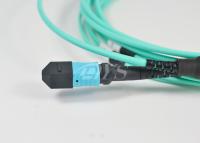 China High Performance MPO/MTP 8 Core Fiber Optic MPO To LC Patch Trunk Cables for sale