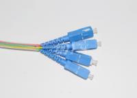 China SC/UPC-SC/UPC Optical Fiber Patch Cord Connector 4 Fiber With Pre - Terminated for sale