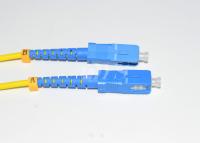China Duplex SC to SC Optical Fiber Patch Cord Patch / Cord Jumper For CATV for sale