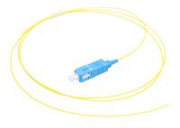 China SC UPC Sm 9/125 0.9mm Fiber Optic Pigtails G657A1 LSZH for sale