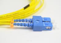 China Duplex Patch Cord Optical Fiber For Access Network SC / UPC LC / APC Customize for sale