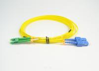 China Duplex Patch Cord Optical Fiber For Access Network SC / UPC LC / APC Customize for sale