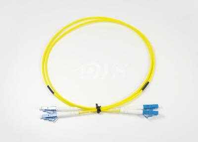 China Singlemode LC-LC duplex Fiber Optic Patch Cable for sale