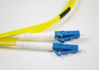 China Singlemode LC-LC duplex Fiber Optic Patch Cable for sale