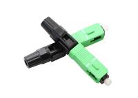China SC APC Fiber Optic Fast Connector For FTTH FTTB FTTX Network for sale