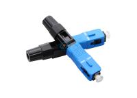 China SC APC UPC Fiber Optic Fast Connector For FTTH Drop Cable Field Termination for sale