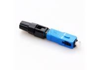China Fiber Optic SC UPC Quick Connector For FTTH Drop Cable Field Termination for sale