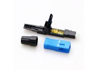 China Fiber Optic SC UPC Quick Connector For FTTH Drop Cable Field Termination for sale