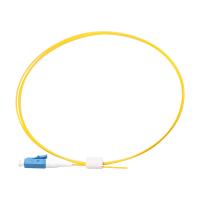 China Simplex Or Duplex Fiber Optic Pigtail LC UPC 0.9mm For FTTH for sale