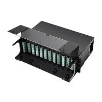 China LGX MPO Cassette Module 24 Fiber MPO to LC Cassette for MPO Fiber Optic Patch Panel for sale