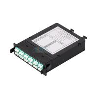 China LGX MPO Cassette Module 24 Fiber MPO to LC Cassette for MPO Fiber Optic Patch Panel for sale
