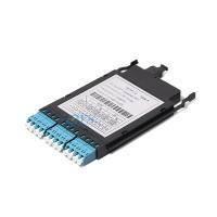 China LGX Module MPO to LC Cassette 12 Fiber MPO Cassette For MPO Patch Panel for sale