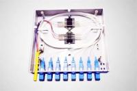 China Small Compact Wall Mounted Fiber Optic Terminal Box For Local Area Netwoks for sale