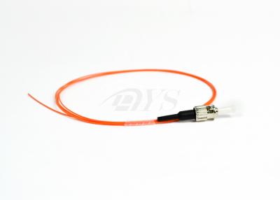 China Access Network Fiber Optic Patch Cord , ST Singlemode 900um Pigtail for sale
