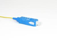China 0.9mm SC Singlemode Fiber Optical Patch Cord Optical fiber Pigtails for sale