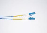 China Low Insertion Loss Value Optical Fiber Patch Cord FC - LC Duplex For Local Area Networks for sale