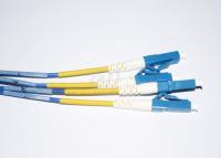 China LC - SC PVC Fiber Optical Patch Cord duplex Singlemode for sale
