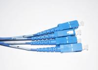 China LC - SC PVC Fiber Optical Patch Cord duplex Singlemode for sale