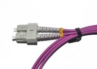 China SC UPC  - SC UPC Optical Fiber Patch Cord , Network Patch Panel Cutout for sale
