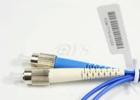 China FC to FC duplex Blue Optical Fiber Patch Cord for sale