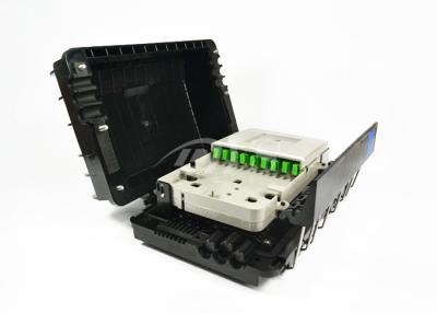 China Durable Clip Clock Fiber Optic Splice Closure Easy Open With 1/ 8 Plc Splitter for sale