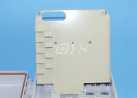 China 6 Ports SC Outdoor Fiber Optic Terminal Box For Wall Mounted for sale