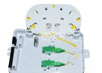 China FTTH - 015 Outdoor/Indoor Wall mounted 6 Ports FTTH Fiber Optic Patch Box for sale