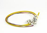 China FC singlemode 9/125 0.9mm 12 Color Optical Fiber Patch Cord Fiber Optic Pigtails Bundle multi-fiber for sale