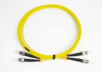 China ST Low Insertion Loss Fiber Optic Patch Cord For Telecom / CATV Systems for sale
